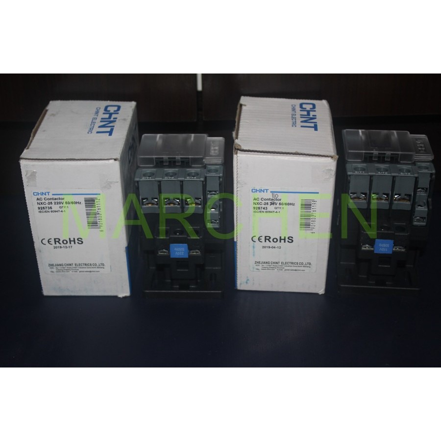 Contactor / AC CONTACTOR CHINT NXC-25 220V / 400V / 24V / 48V / 110V | Shopee Malaysia