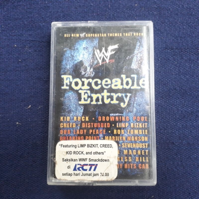 Tape Cassette for Kolpri Compilation Artist WWF Forceable Entry ost ...