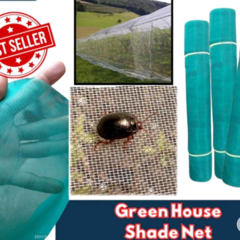 HIJAU Insect NET gauze 1 meter wide (GREEN) | Shopee Malaysia