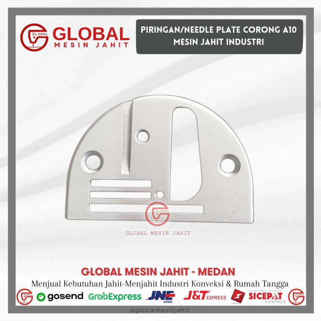 MESIN Disc/needle Plate Funnel A10 Industrial High Speed Sewing Machine ...