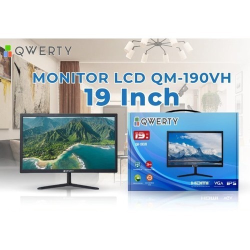 Qm-190vh HDMI+VGA 19" INCH QWERTY LED MONITOR | Shopee Malaysia