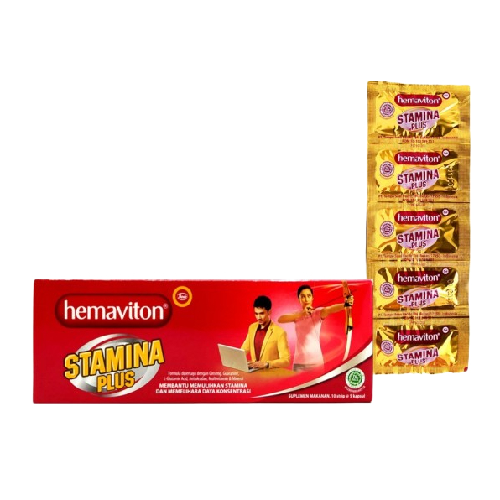 Hemaviton STAMINA PLUS 5 Tablets ADVANCED FIT FORMULA Maintains ...