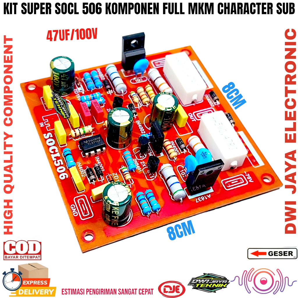 Super OCL 506 Power Driver Kit Full MKM Components | Shopee Malaysia