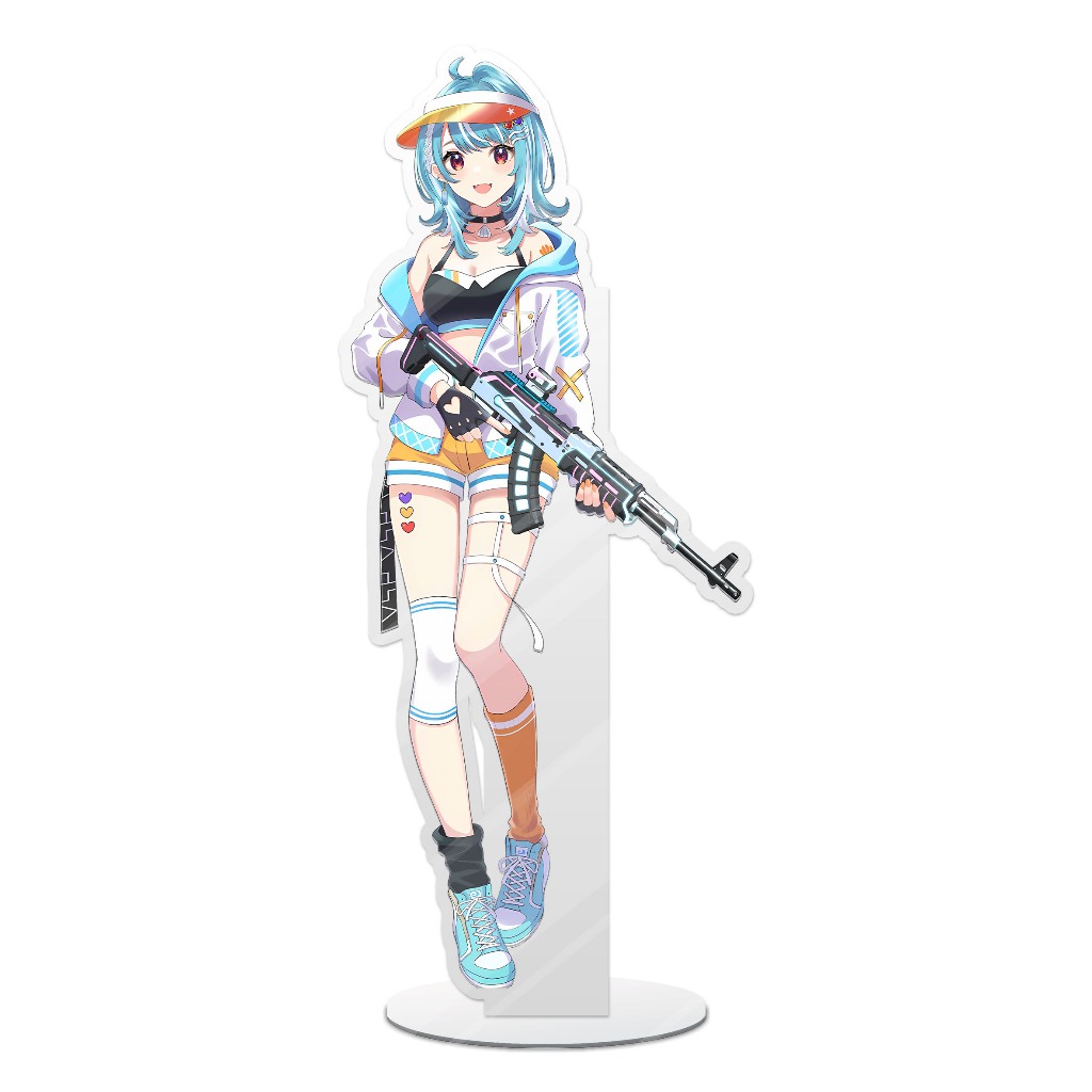 Vtuber RAMUNE SHIRANAMI Acrylic figure standee - VSPO 100% Acrylic ...