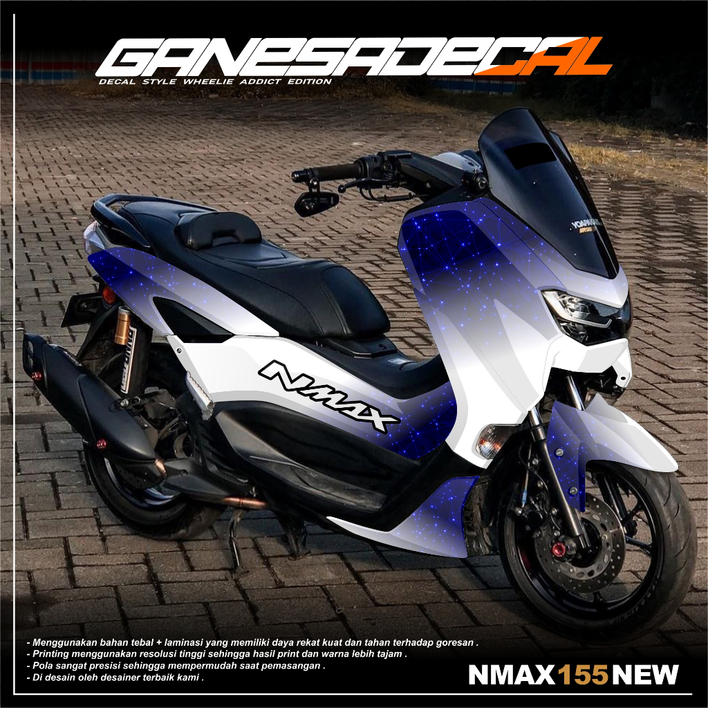 Decal Sticker Nmax 155 New Fullbody 2020 2021 2022 2023 - Decal Sticker ...