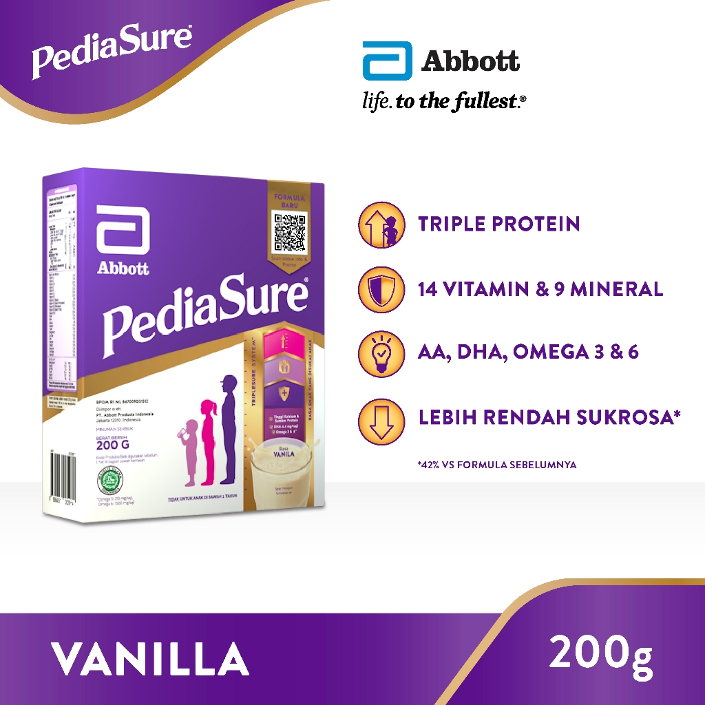 Pediasure Triplesure 200gr (box packaging) | Shopee Malaysia