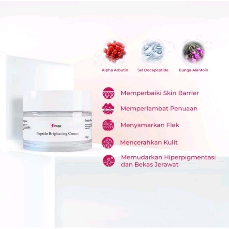 Peptide Brightening Morning Cream, Brightening: Effective In Reducing ...