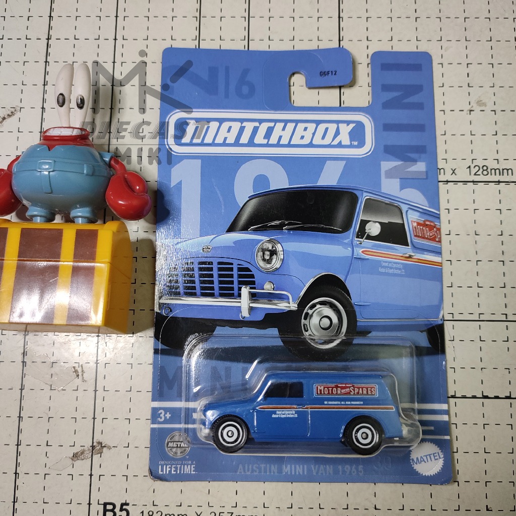 Matchbox AUSTIN MINI VAN 1965 MINI COOPER MIX SERIES 2024 | Shopee Malaysia