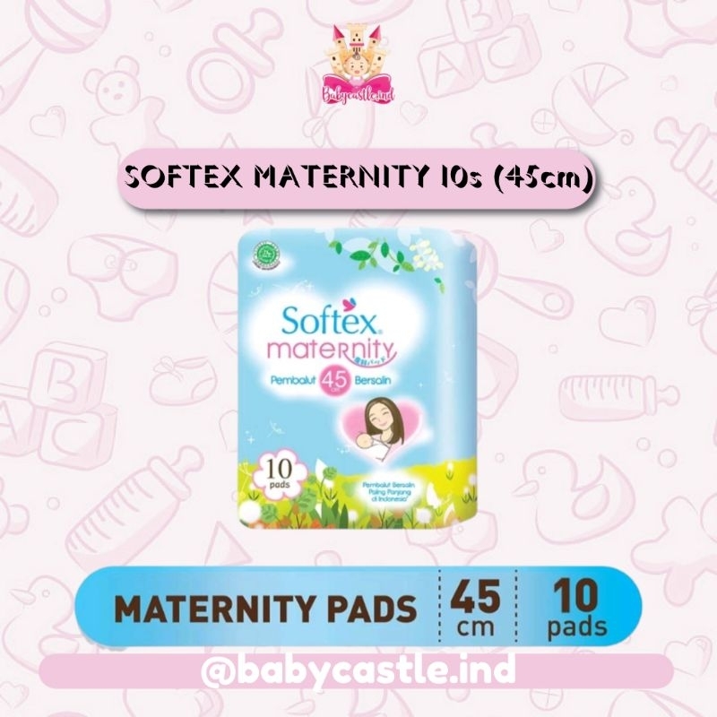 [BABYCASTLE] Softex Maternity Pads 45cm Contents 10s/Maternity Sanitary ...