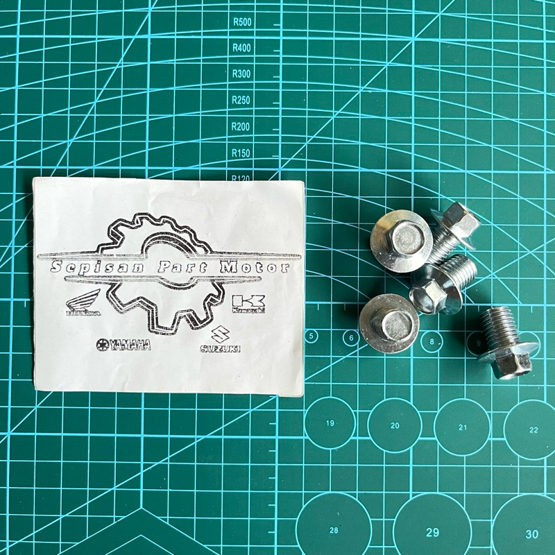 MESIN Bolt TAP M12X15 Engine Drain Oil Cap HONDA MATIC BEAT VARIO ...