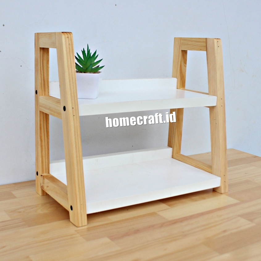 !! TWO-TIER KITCHEN SPICE RACK Aesthetic multi-purpose cosmetic rack ...