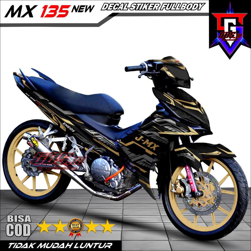 Jupiter Mx 135 Full body Decal Jupiter Mx New 135 Fullbody Sticker ...