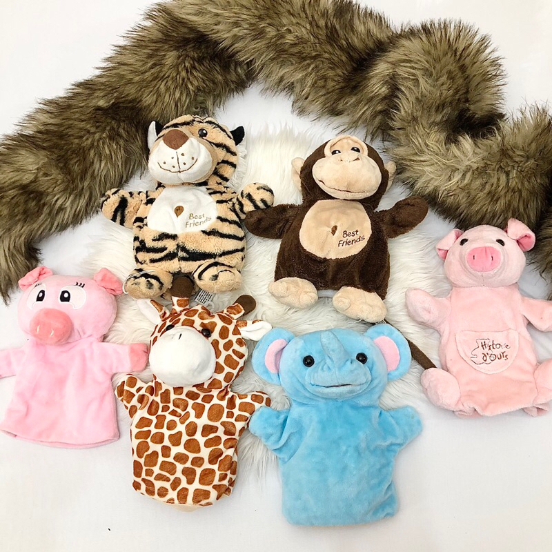 Original "HandPuppet Animals Series" Baby Hand Puppet (SUN TOYS ...