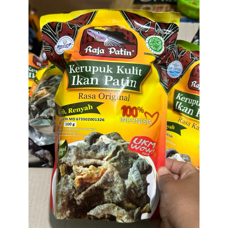 PATIN FISH SKIN CRACKERS [100GR] [50GR] | Shopee Malaysia