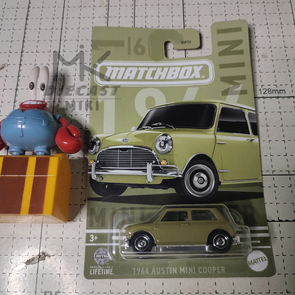 Matchbox 1964 AUSTIN MINI COOPER SERIES MINI COOPER MIX 2024 GREEN ...