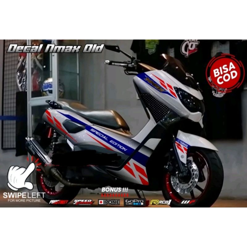 Nmax old 2019 decal Sticker full body motif special edition | Shopee ...