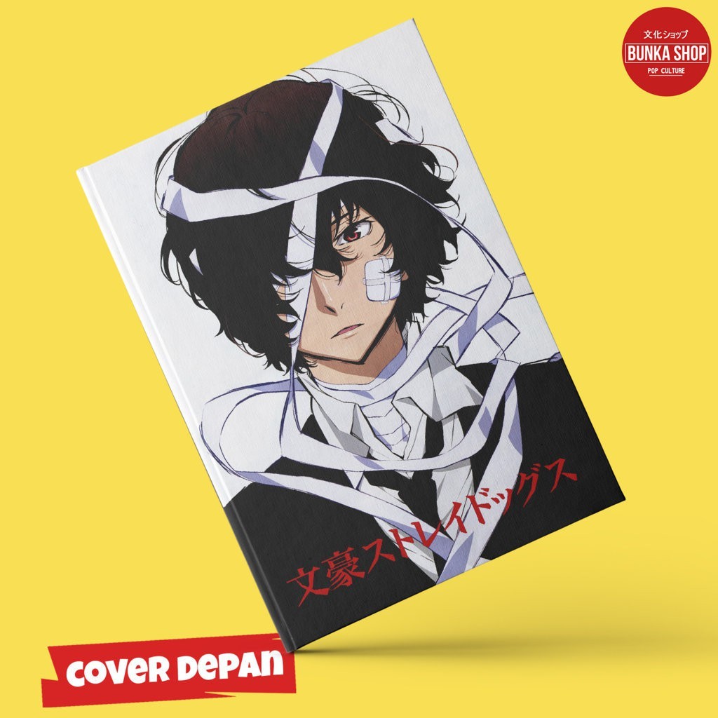 Pocket Note Anime Bungou Stray Dogs Dazai Osamu B Hardcover A6 Notebook ...