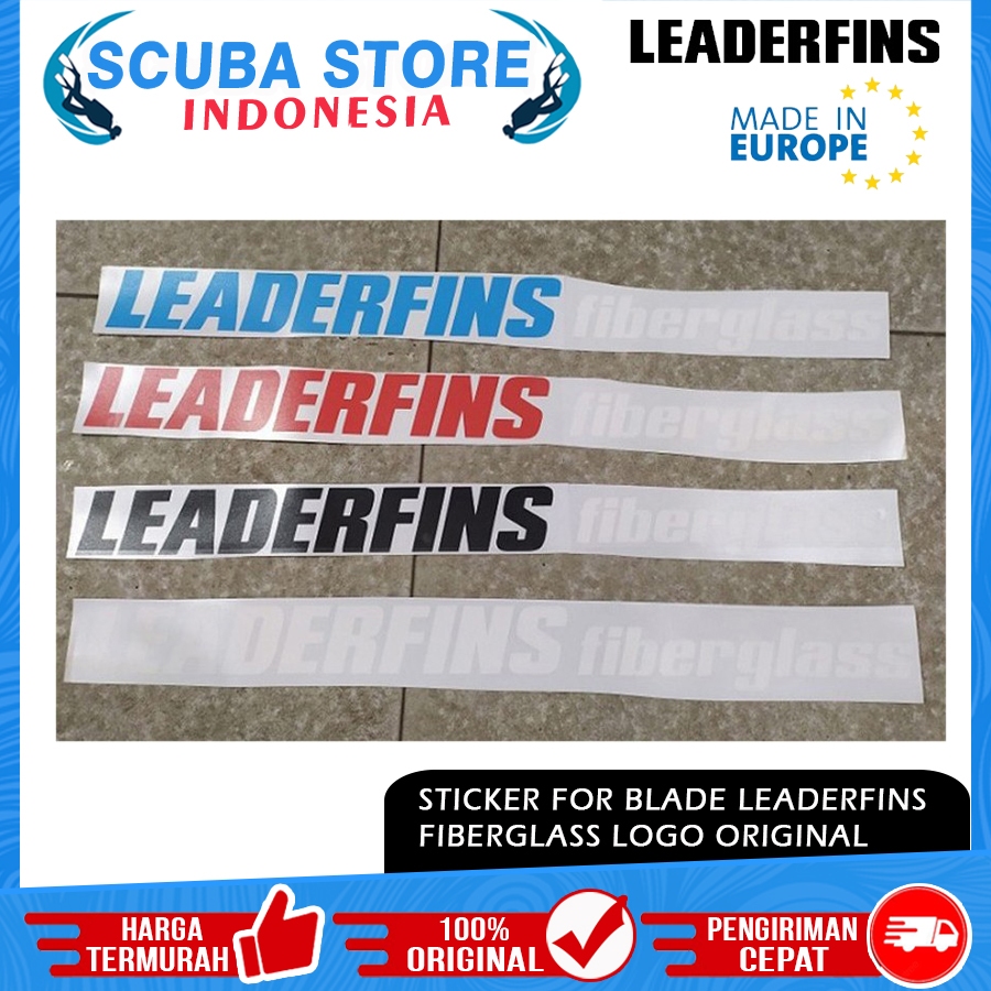 Sticker For Blade Long Fin Leaderfins Fiberglass Logo Sticker Frog Feet ...