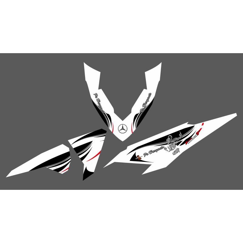 Striping STICKER Transparent VARIO LED OLD LIVERY BUS PO HARYANTO ...