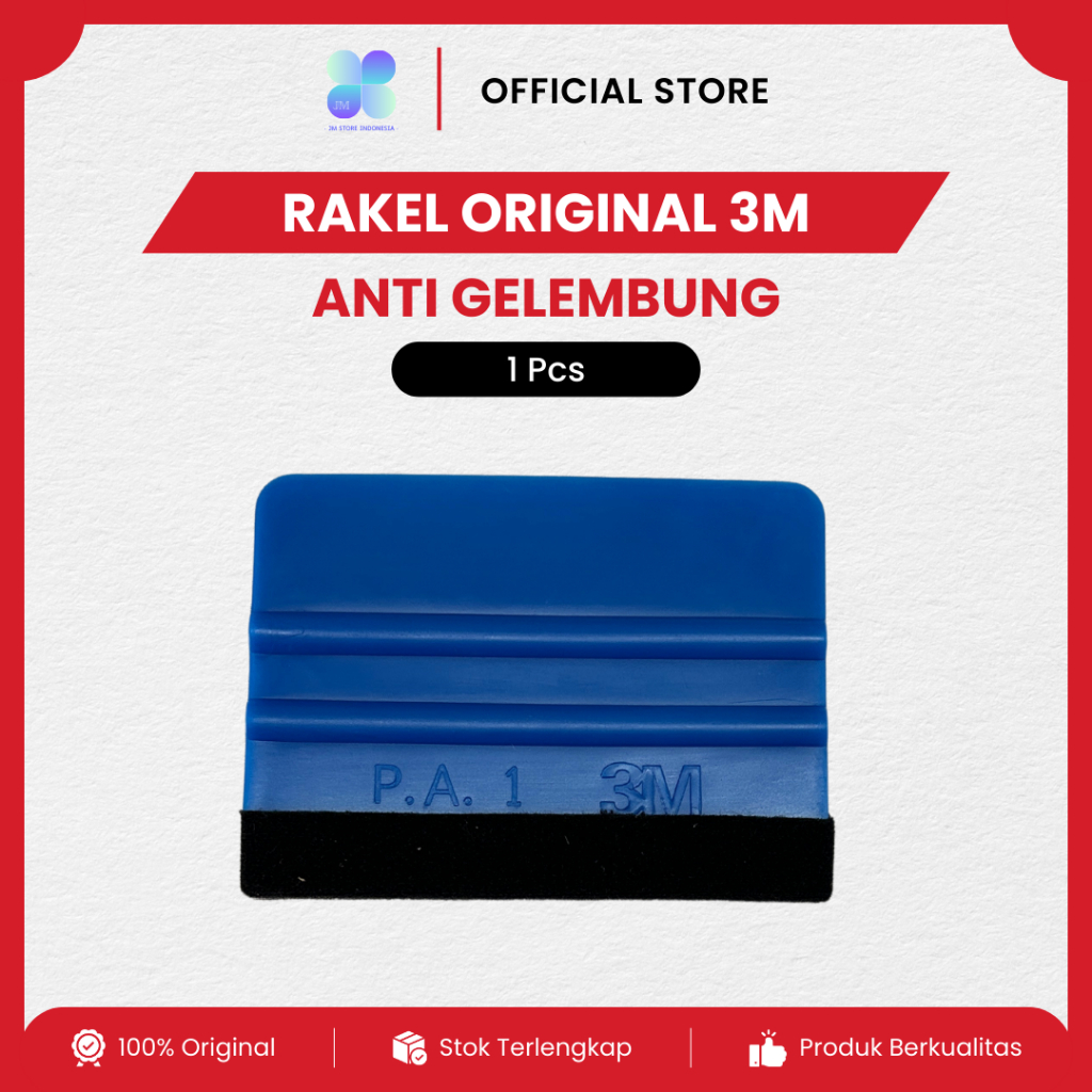 3m Rakel ORIGINAL Combination Cloth Anti-Bubble Wrapping Sticker Installation Tool | Shopee Malaysia
