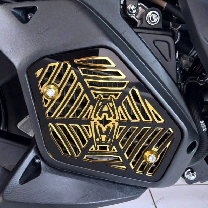 Nmax Aerox lexi NVX Garnish Radiator cover cover - New 155cc n Old ...