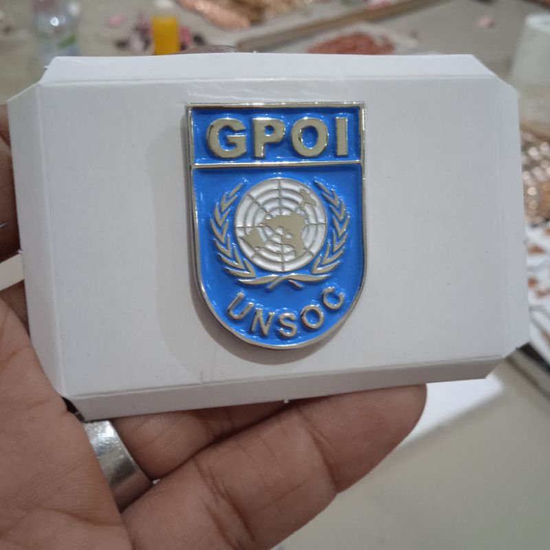 Brevet wing pin gpoi unsoc unifil un un | Shopee Malaysia