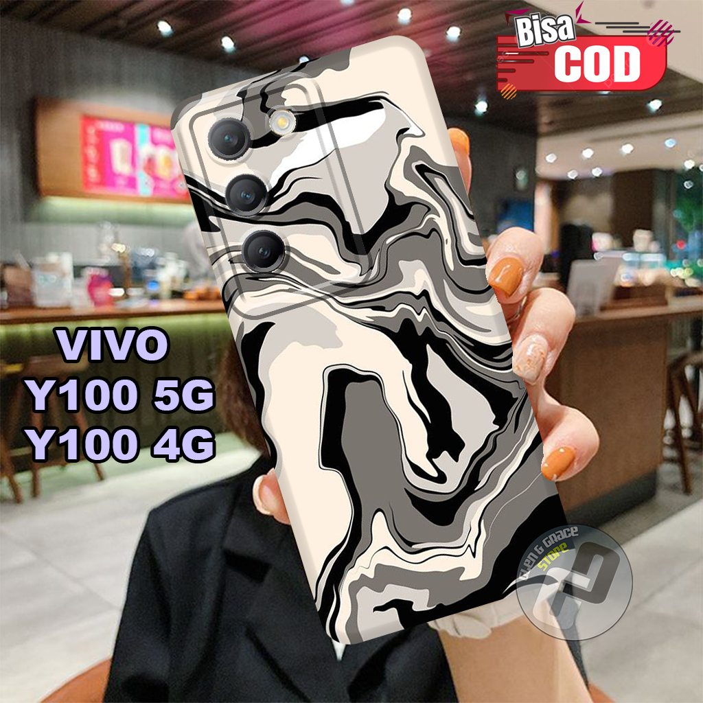 Case pro camera VIVO Y100 5G Newest 2024 -Silicon Y100 4G 2024- RAINBOW ...