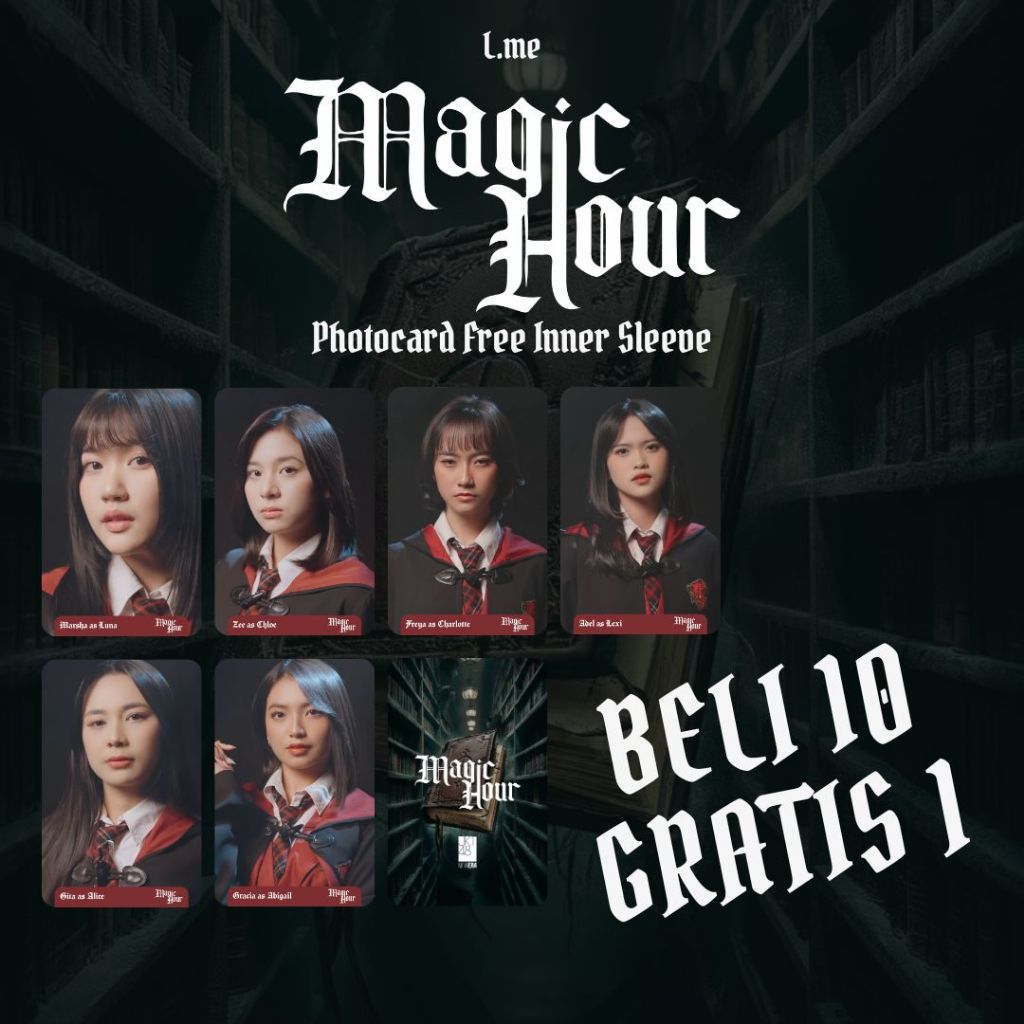 Jkt48 PHOTOCARD PC MAGIC HOUR Version ALL MEMBER FREYA SHANI ADEL AZIZI ZEE CHRITSY INDIRA ...