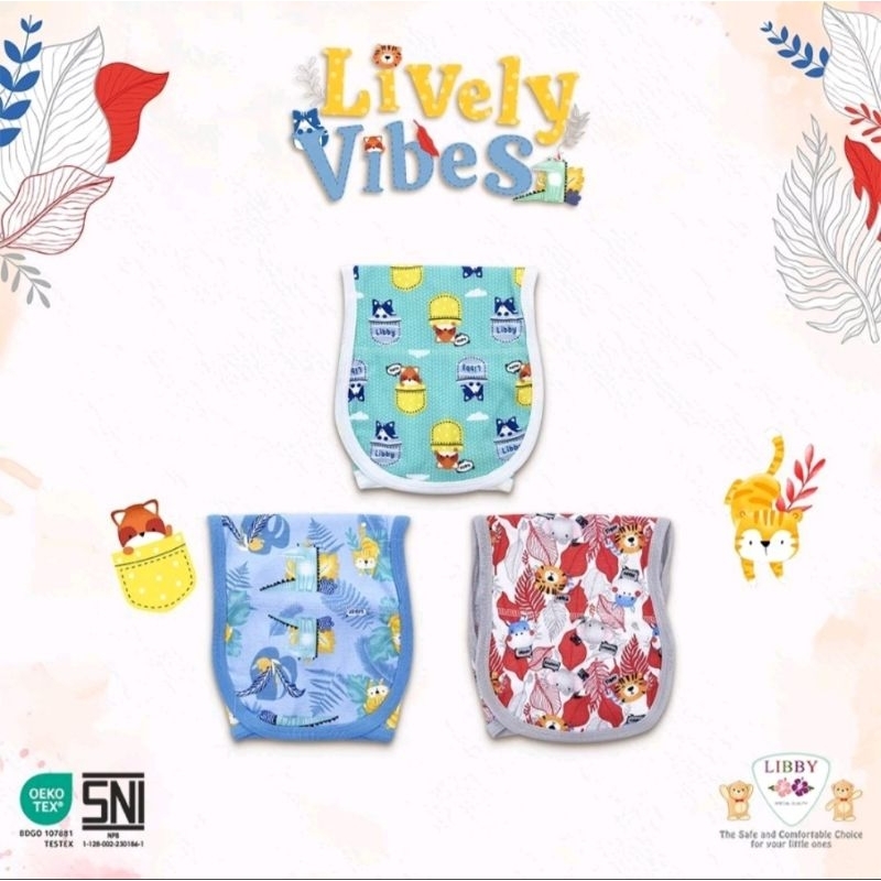 Libby LIBBY LIBBY | Libby BABY ROPE DIAPERS LIVELY VIBES | Cloth ...