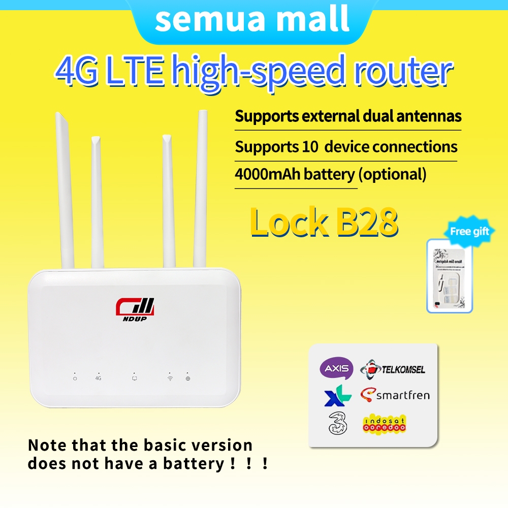 Wifi Router SIM Card 4G LTE Unlocked - Advanced CPE Wi-Fi Router For Unlimited Internet ...