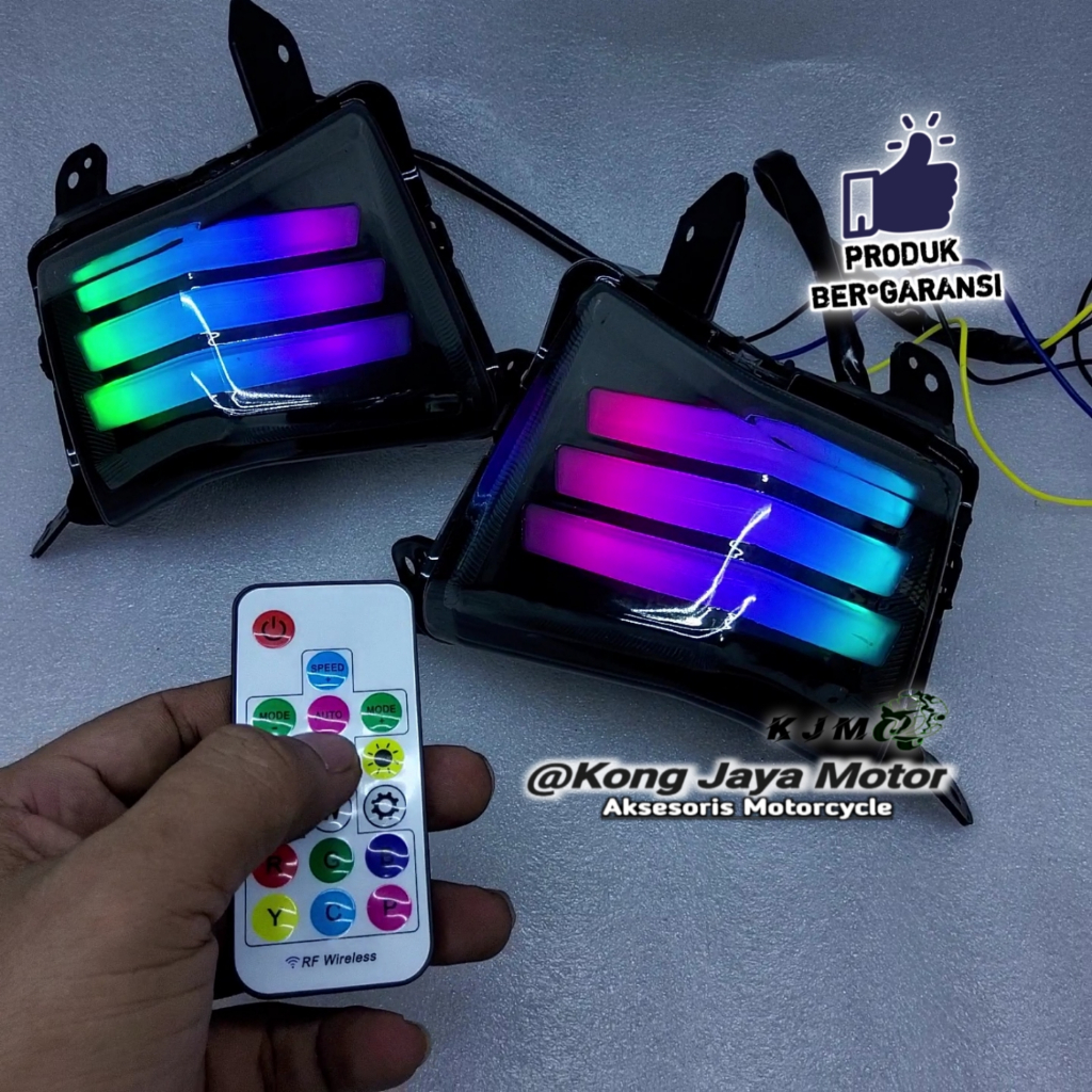 Nmax Old RGB Running Turn Signal Light Model JPA CKS Remote | Shopee ...