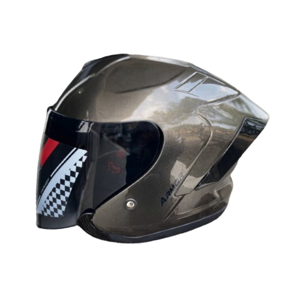 Js ARMOR Plain GUNMET Helmet Handsome Package Origanl SNI | Shopee Malaysia