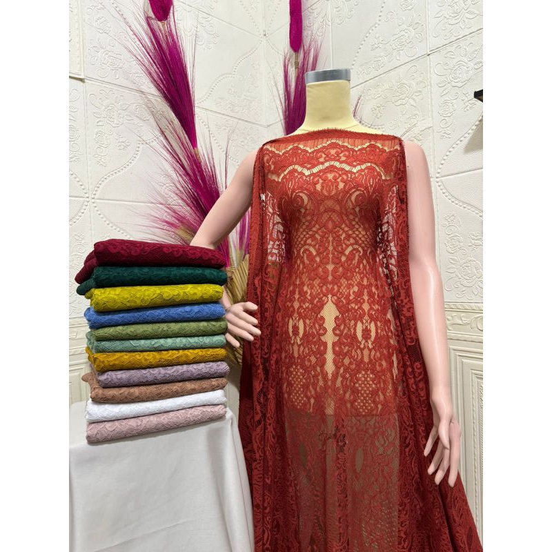 KATUN Semi francis premium Cotton kord/ motif Design | Shopee Malaysia