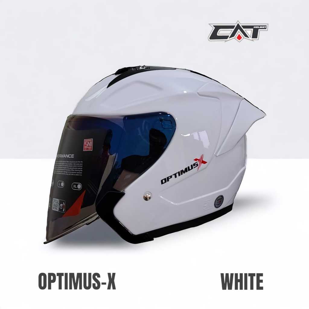 Optimus Solid SNI Spoiler CAT Helmet | Shopee Malaysia