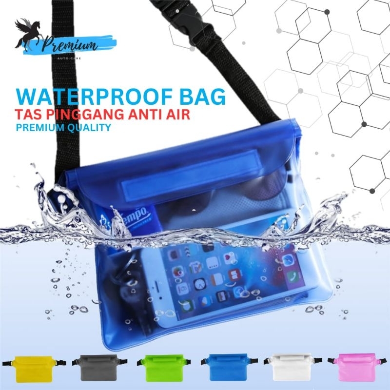 Waterproof Waist Bag / Unisex Waterproof Waist Bag / Underwater Wallet ...