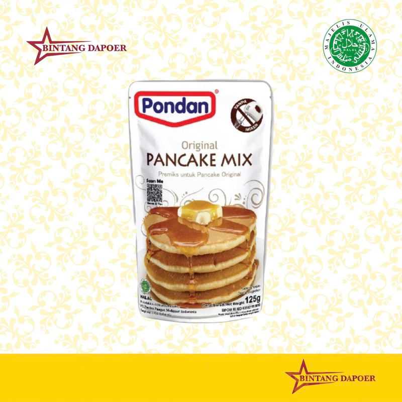 Pondan Pancake Mix Original Pouch (125g) | Shopee Malaysia