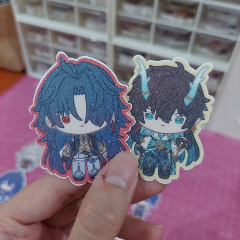 Imajinyasachi] HSR Honkai Star Rail Glitter Sticker | Shopee Malaysia