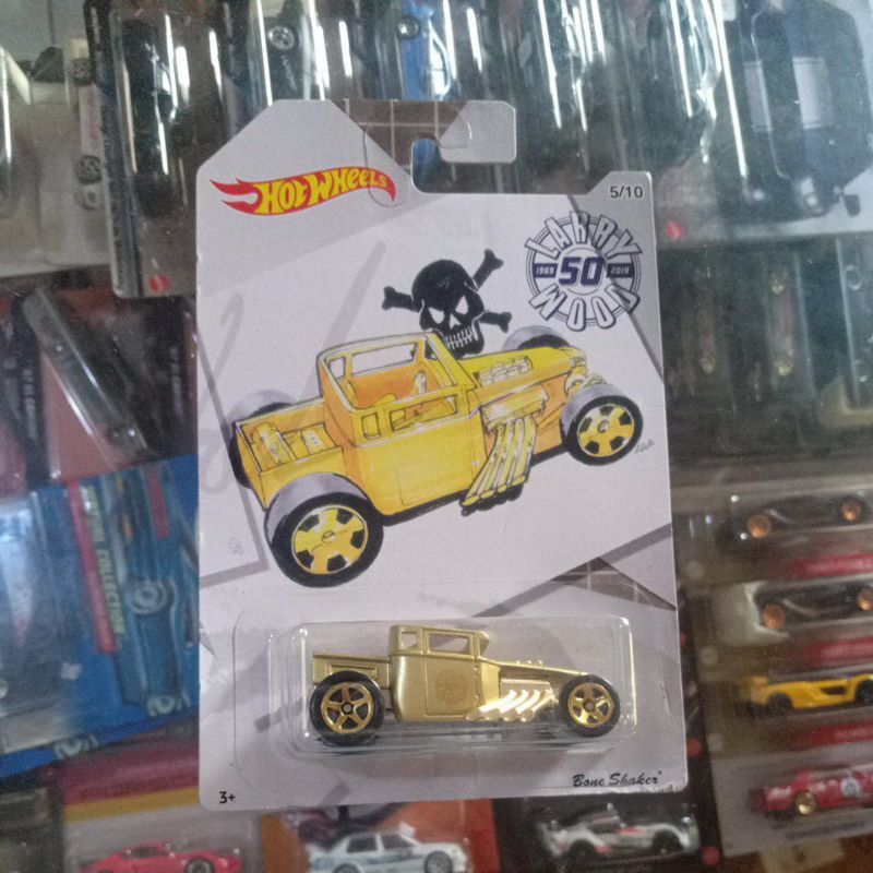 Hot wheels Larry Wood 50 Bone shaker | Shopee Malaysia