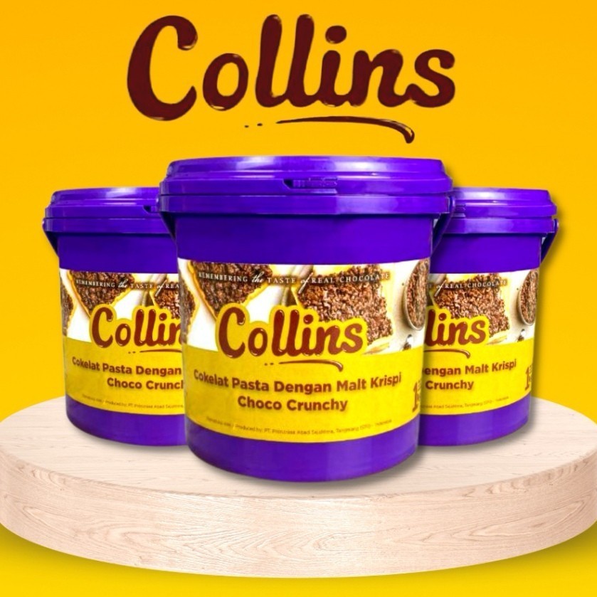 Collins Choco Crunchy Toping Jam Bread Cake Donut Collins Chocolate ...