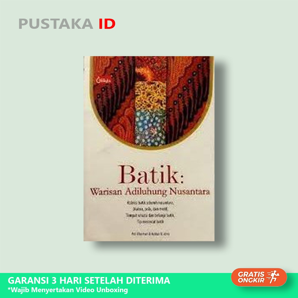 Batik Book: The Heritage of the Archipelago - Original | Shopee Malaysia