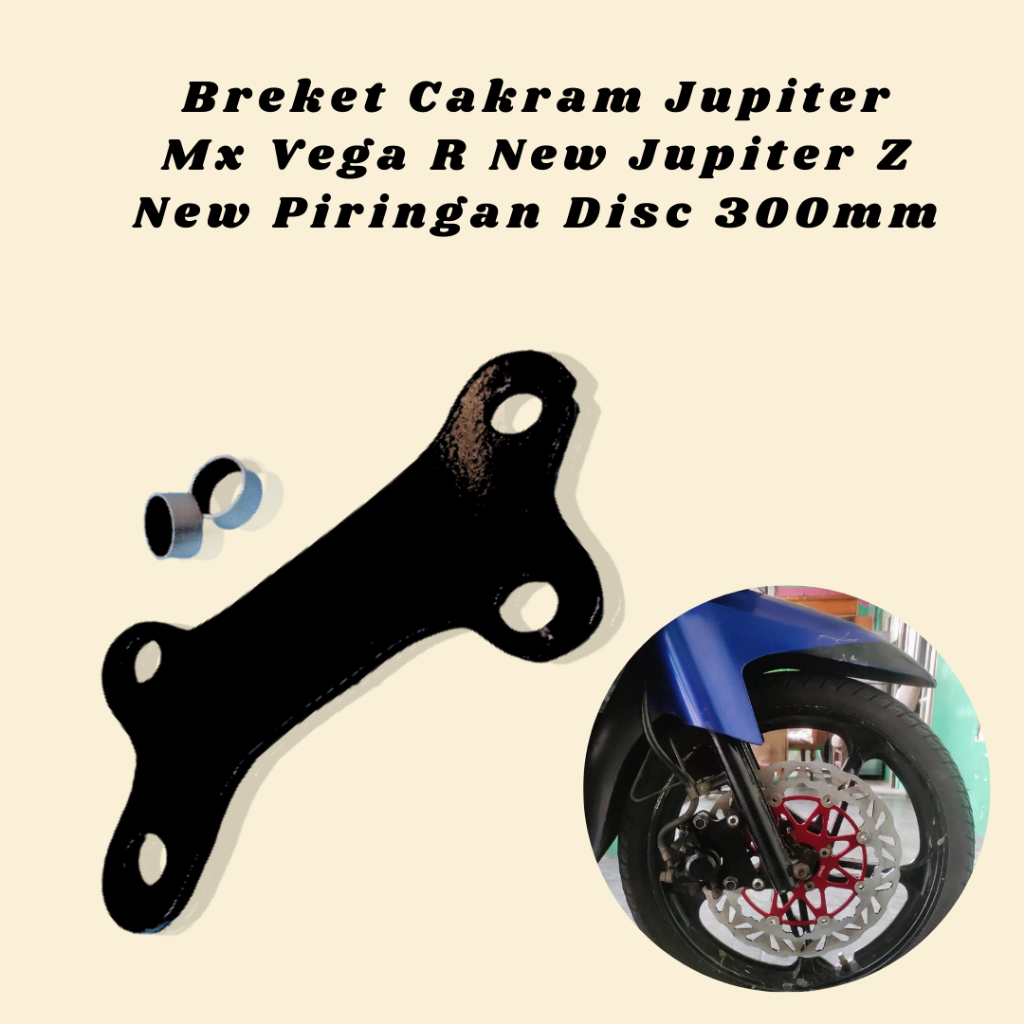 Pangkon Mounting Brackets Front Disc Caliper Jupiter MX Vega R New ...
