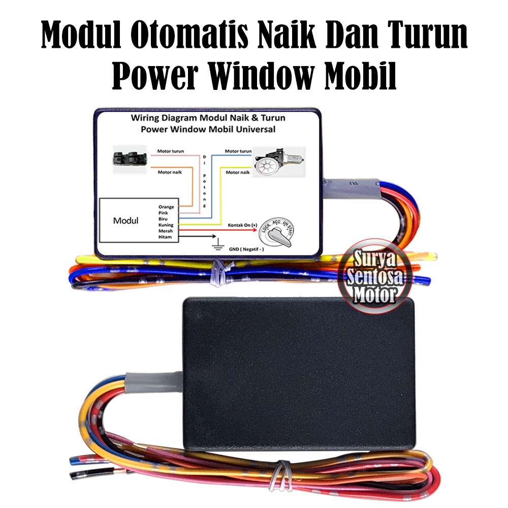 Automatic Up and Down Universal Power Window Module or Universal Auto ...