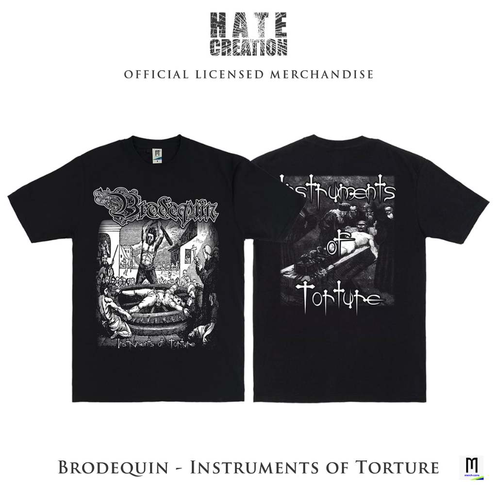 Original BRODEQUIN TSHIRT - Instrument Of Torture | Shopee Malaysia