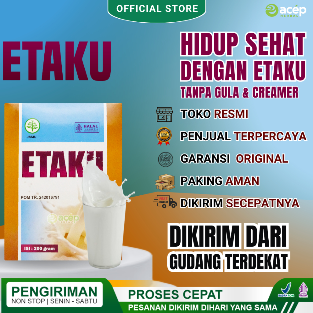 Etaku Goat Milk Etawa Walatra Goat Milk Etaku original 100% Herbal ...