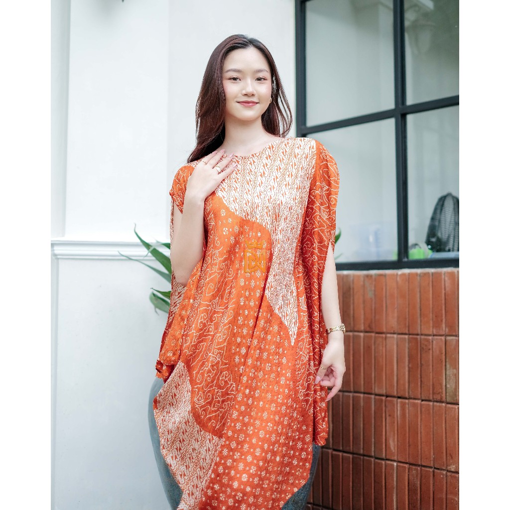 Asymmetrical Batik PARI DRESS by Diana Batik Sogan | Shopee Malaysia