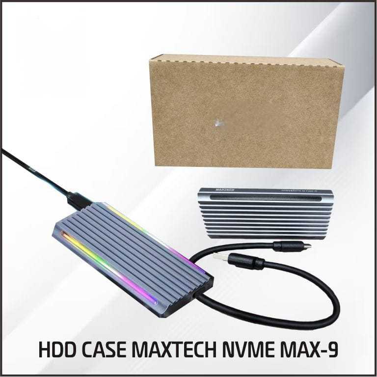 Nvme M.2 SSD CASE / ENCLOSURE M.2 NVME RGB SSD CASE | Shopee Malaysia