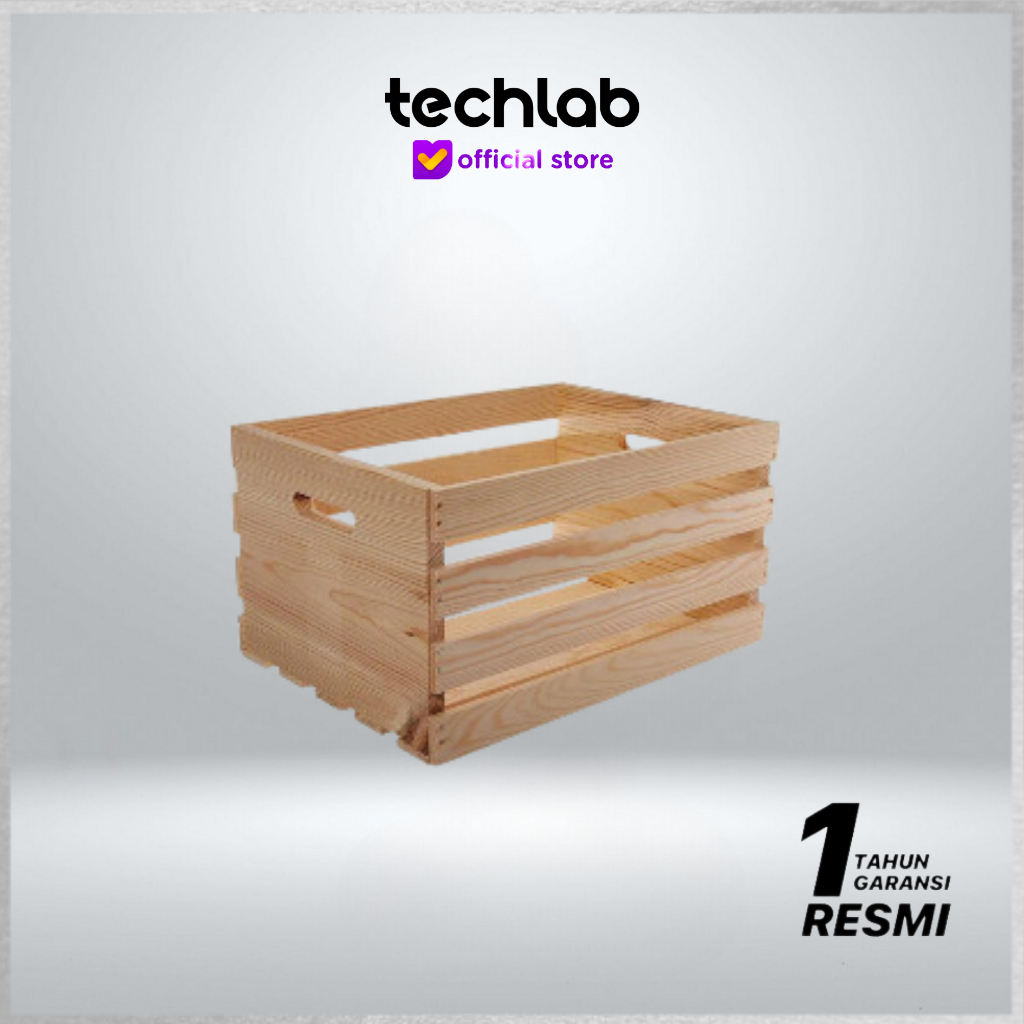KAYU Additional Wood Packing / Wood Packaging TECHLAB | Shopee Malaysia