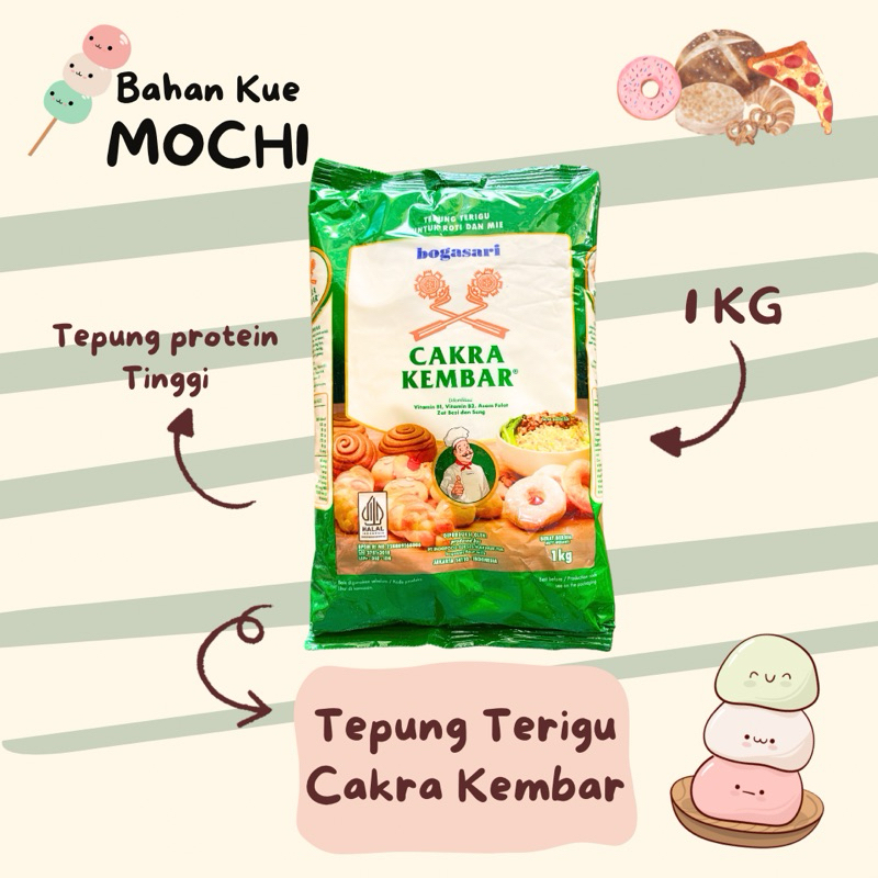 Twin Chakra Wheat Flour 1kg (High Protein)/Wheat Flour/Wheat Flour ...