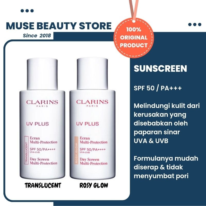 Clarins UV Plus Liquids SPF 50 PA+++ 50ml/Sunblock/Sunscreen | Shopee ...