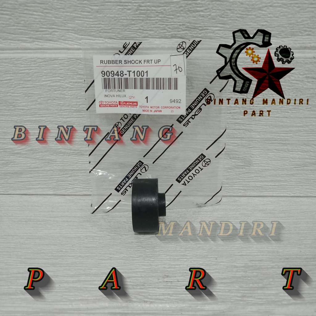 FRONT UPPER SHOCK ABSORBER RUBBER TOYOTA HILUX FORTUNER INNOVA | Shopee ...